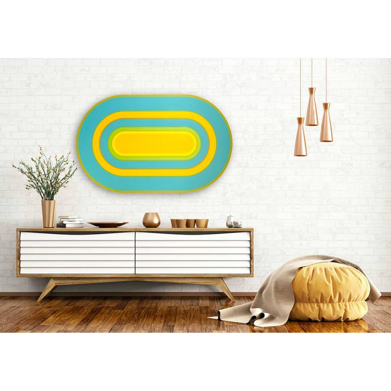Blue Pill Painting by Paul Westacott | Saatchi Art