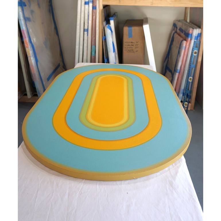 Blue Pill Painting by Paul Westacott | Saatchi Art