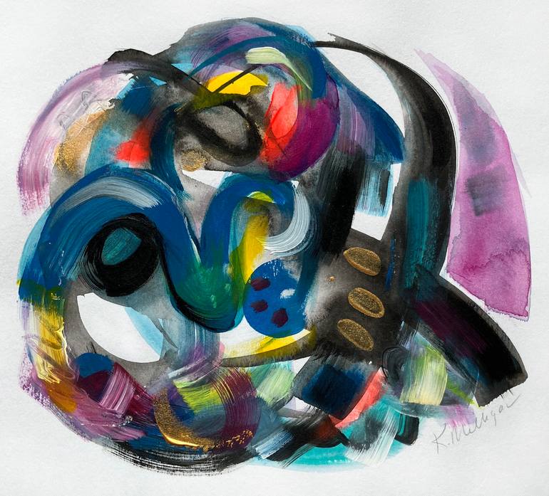 Artist's Palette Painting by Kerry Milligan | Saatchi Art