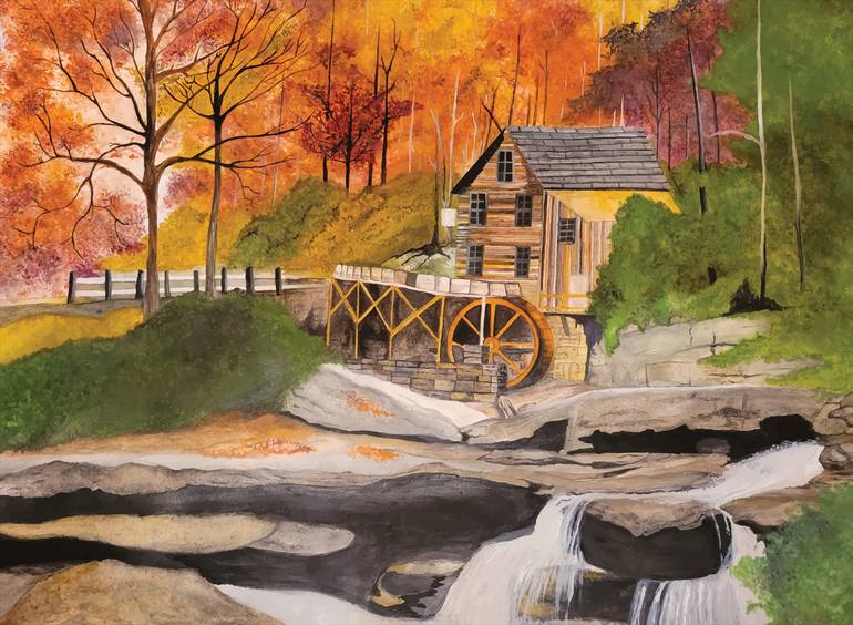 A Hidden Place Painting by Brett Shaffer | Saatchi Art
