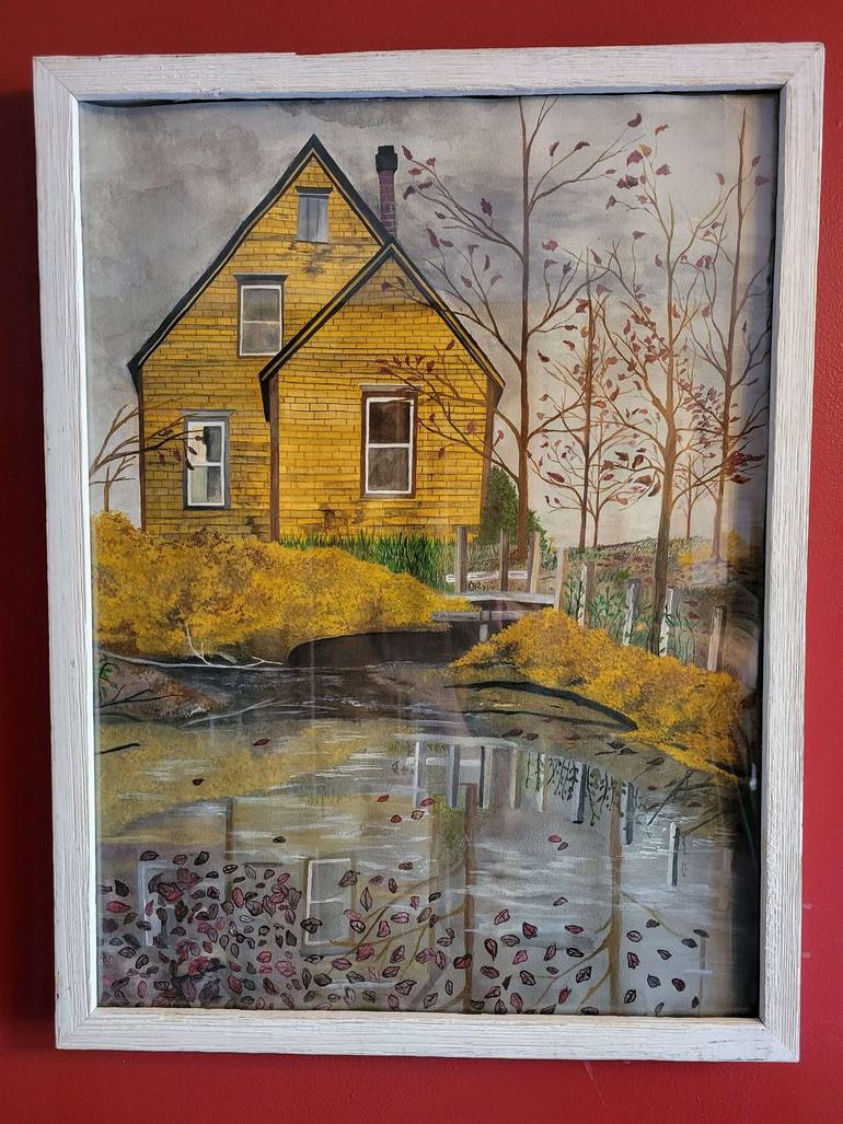 If Yellow Was A Color Painting by Brett Shaffer | Saatchi Art