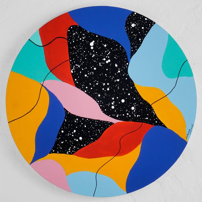 Star Entrance Painting by Nataline Pomar | Saatchi Art