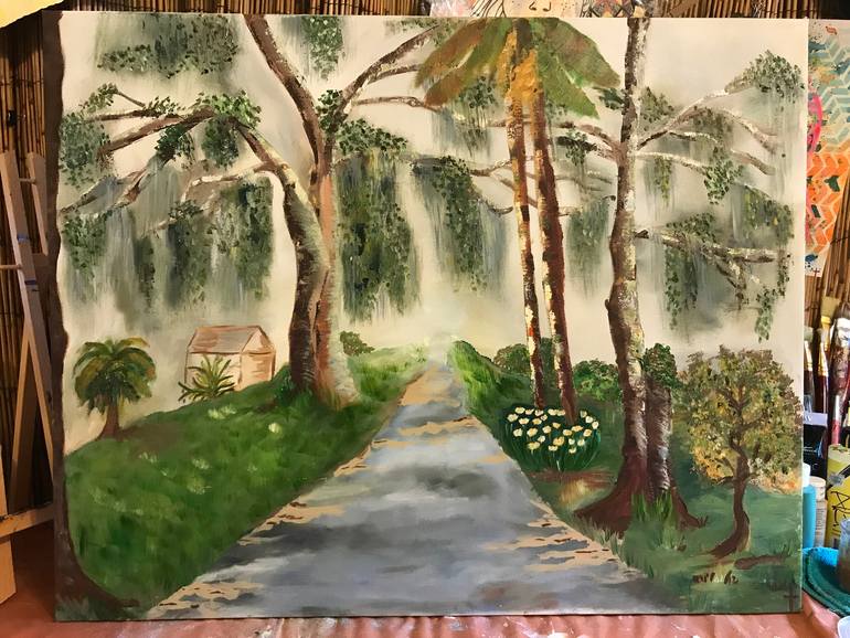 Mossy Painting by Melissa Dent | Saatchi Art