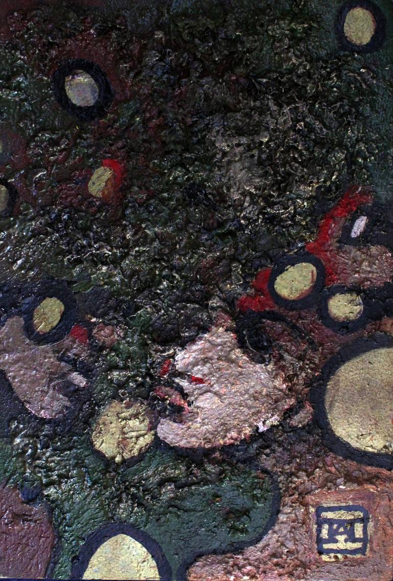 A kiss in the garden Painting by Alexander Pavlenko | Saatchi Art