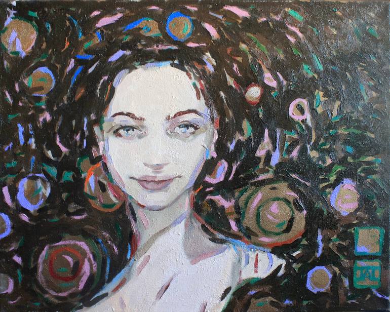 Summer. By the garden Painting by Alexander Pavlenko | Saatchi Art