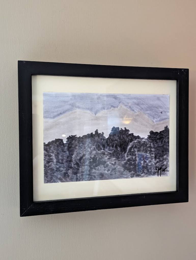 Postcards from Puerto Rico, #5 El Yunque Drawing by Michael Kusek ...