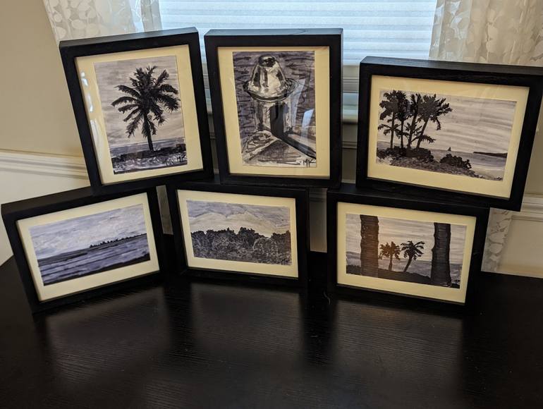 Postcards from Puerto Rico, #5 El Yunque Drawing by Michael Kusek ...