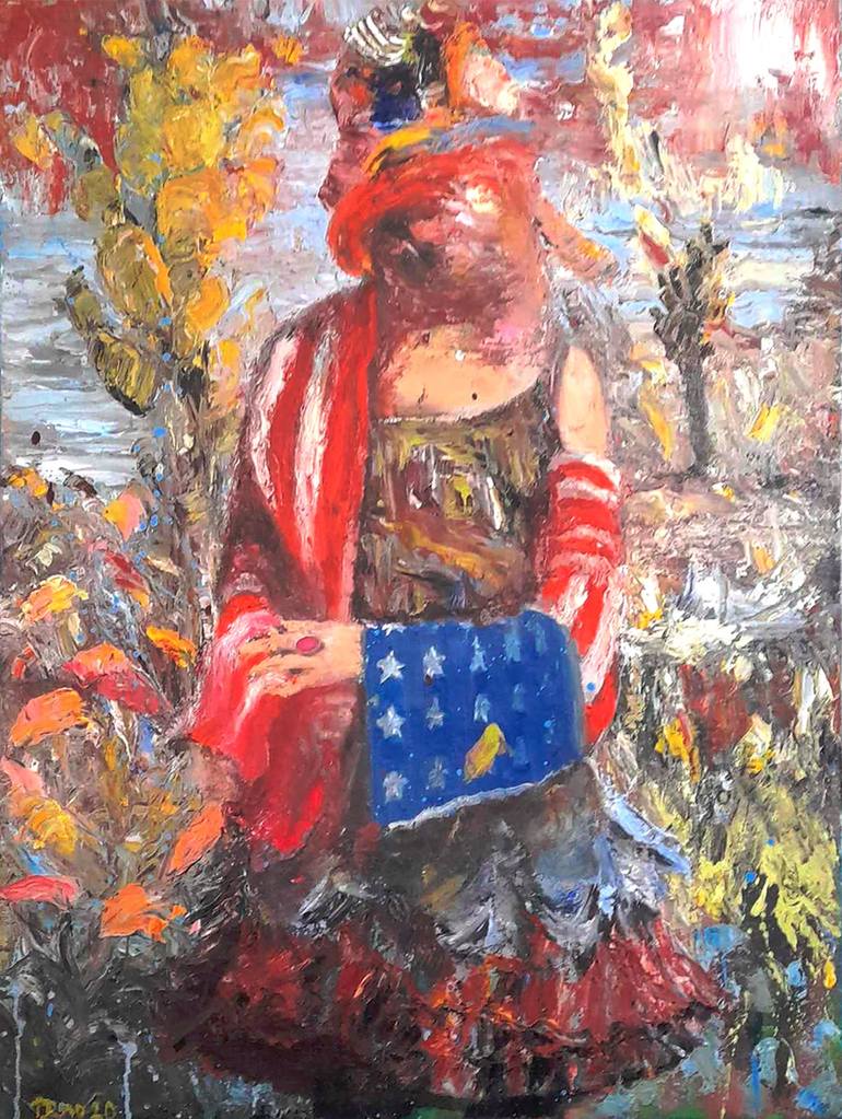 Ivanka Trump Painting by Tsvetan Radenkov | Saatchi Art