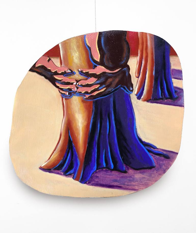 Encounter With Relfections of the Self Painting by Trevor Coopersmith ...