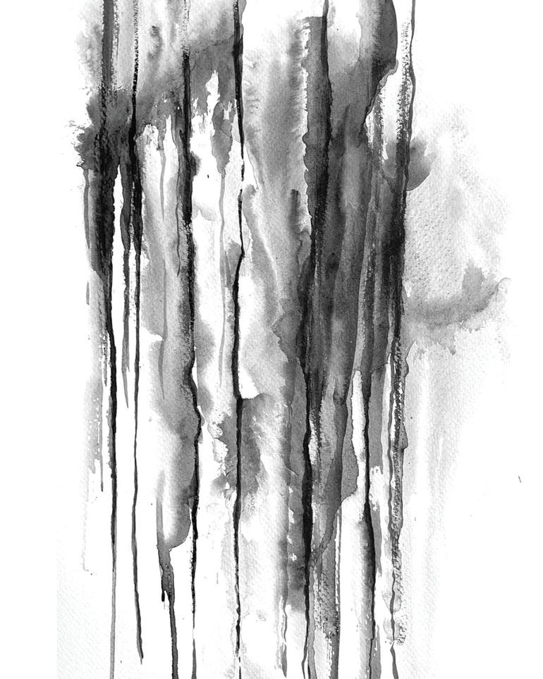 Abstract watercolor Painting by Vered Grif | Saatchi Art