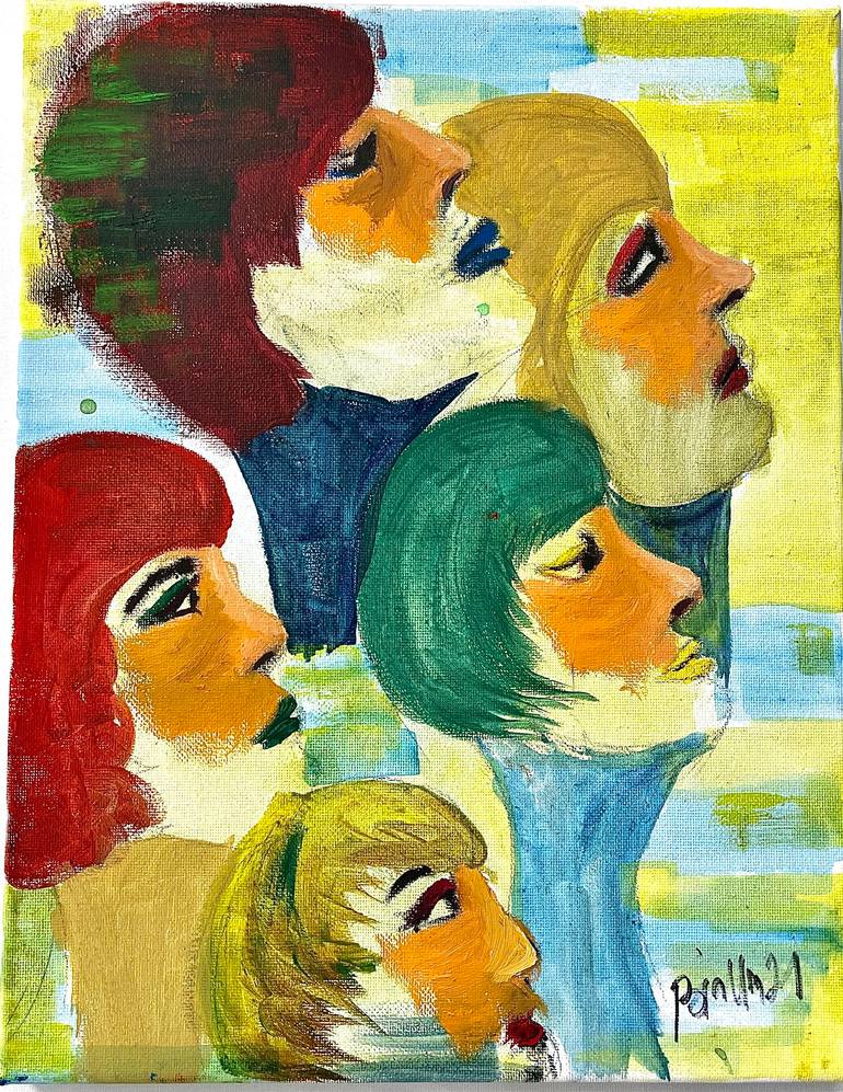 Identity Crisis Painting by Bia Um | Saatchi Art