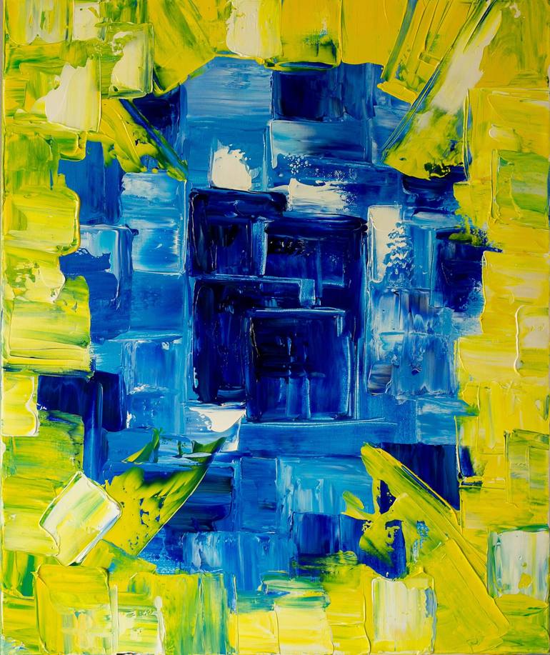 Future Perspective Painting by Marina Gerr | Saatchi Art