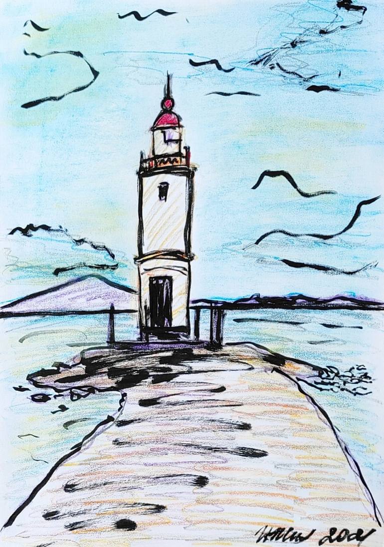 Beautiful world 4.0 Drawing by Irina Zhilinskaya | Saatchi Art