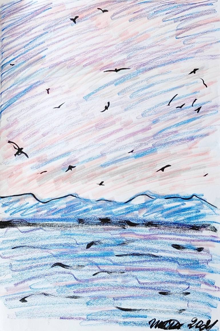 Beautiful World 7.0 Drawing by Irina Zhilinskaya | Saatchi Art