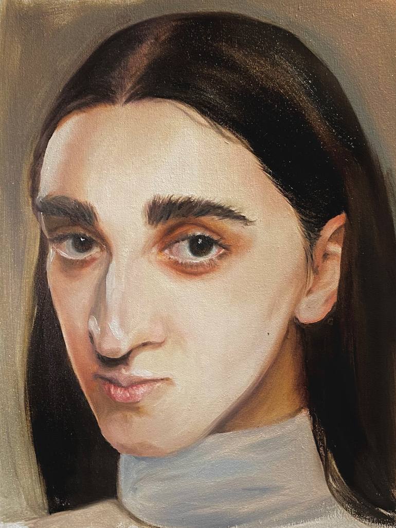 atypical beauty Painting by Katia Weaver | Saatchi Art