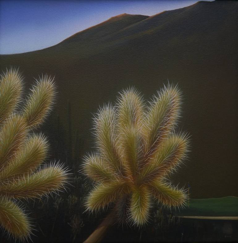 Jumping Cholla Painting by Pat Napombejra | Saatchi Art