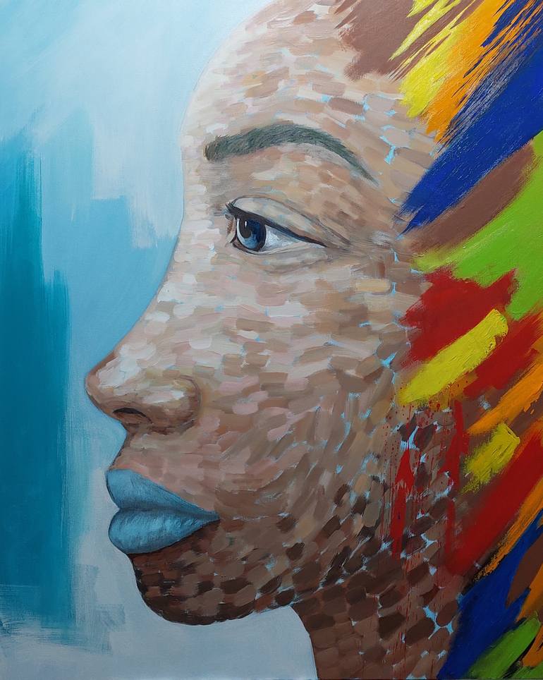 Blackness Painting by Leonardo Nogueira | Saatchi Art