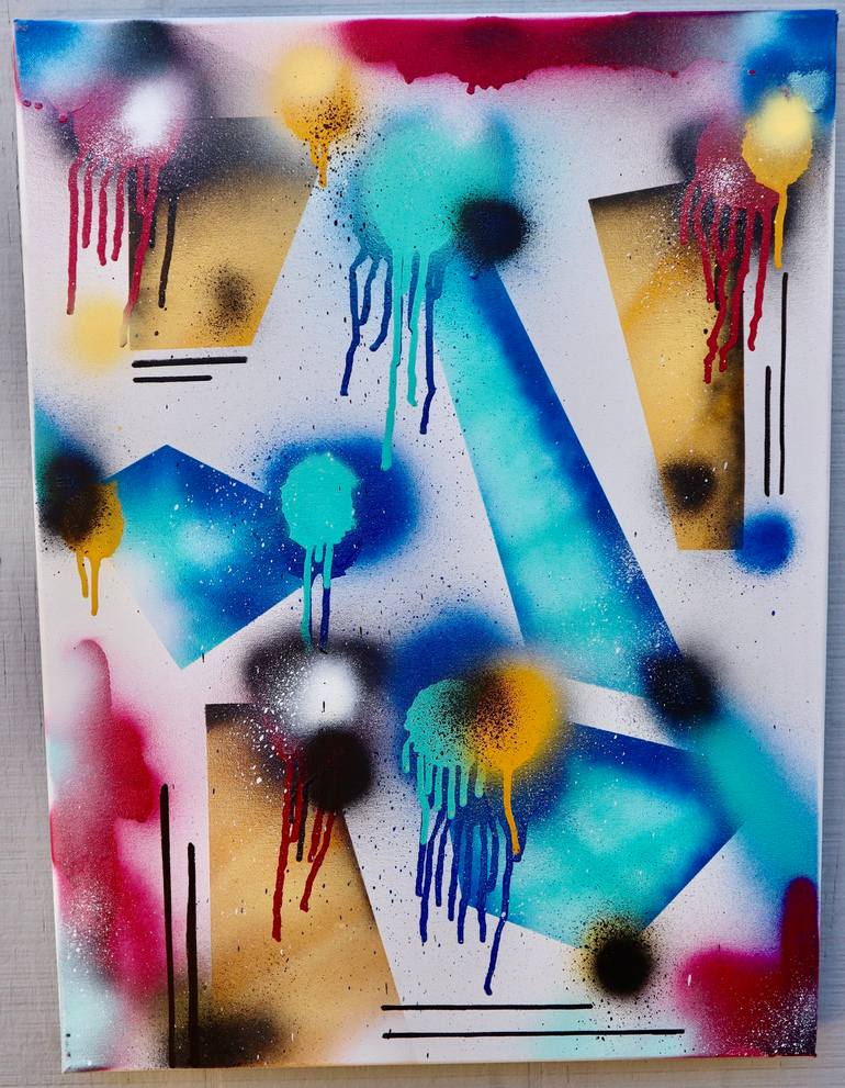 Static Electric Painting by Deps Unique | Saatchi Art