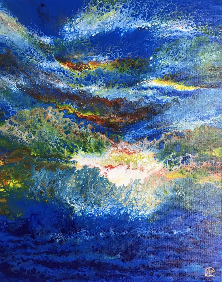 Aube Painting by Anne-Marie Charland | Saatchi Art