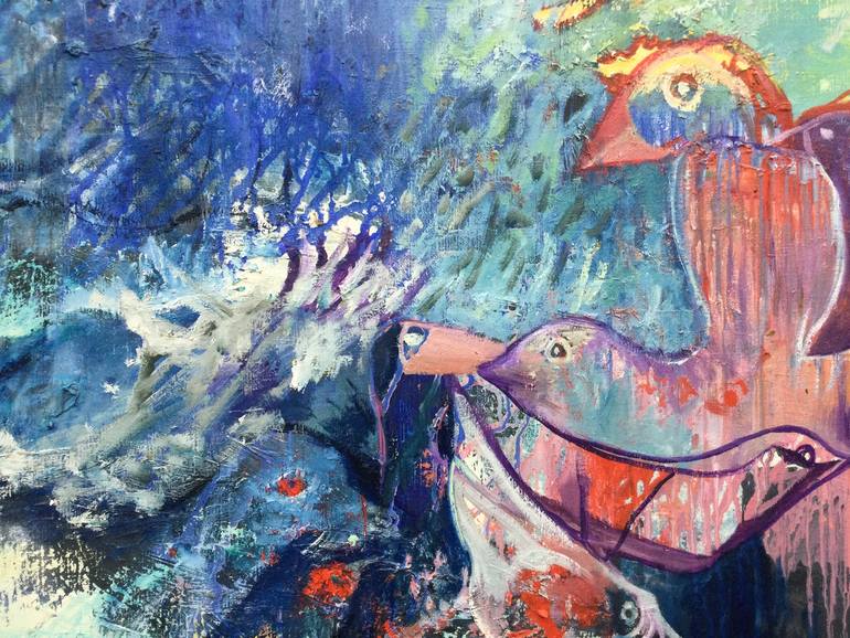 Our island Painting by Jan Goris | Saatchi Art