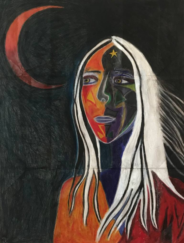 Polarity and Connections of the Psyche Drawing by Erica Monaghan ...