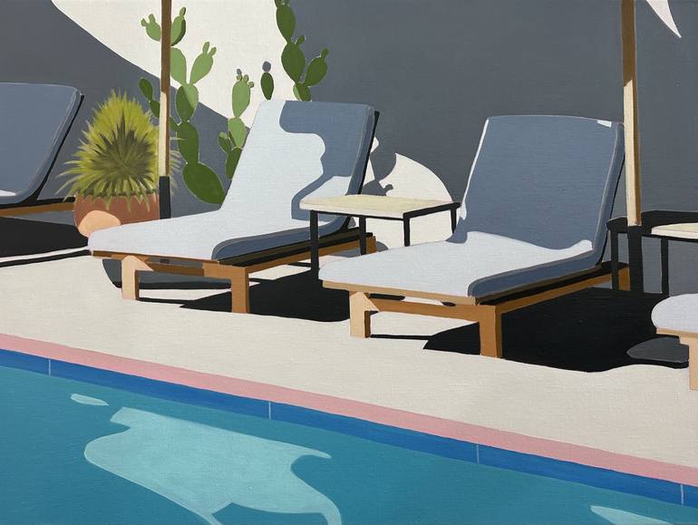 Relaxing Day Painting by AL FRENO | Saatchi Art