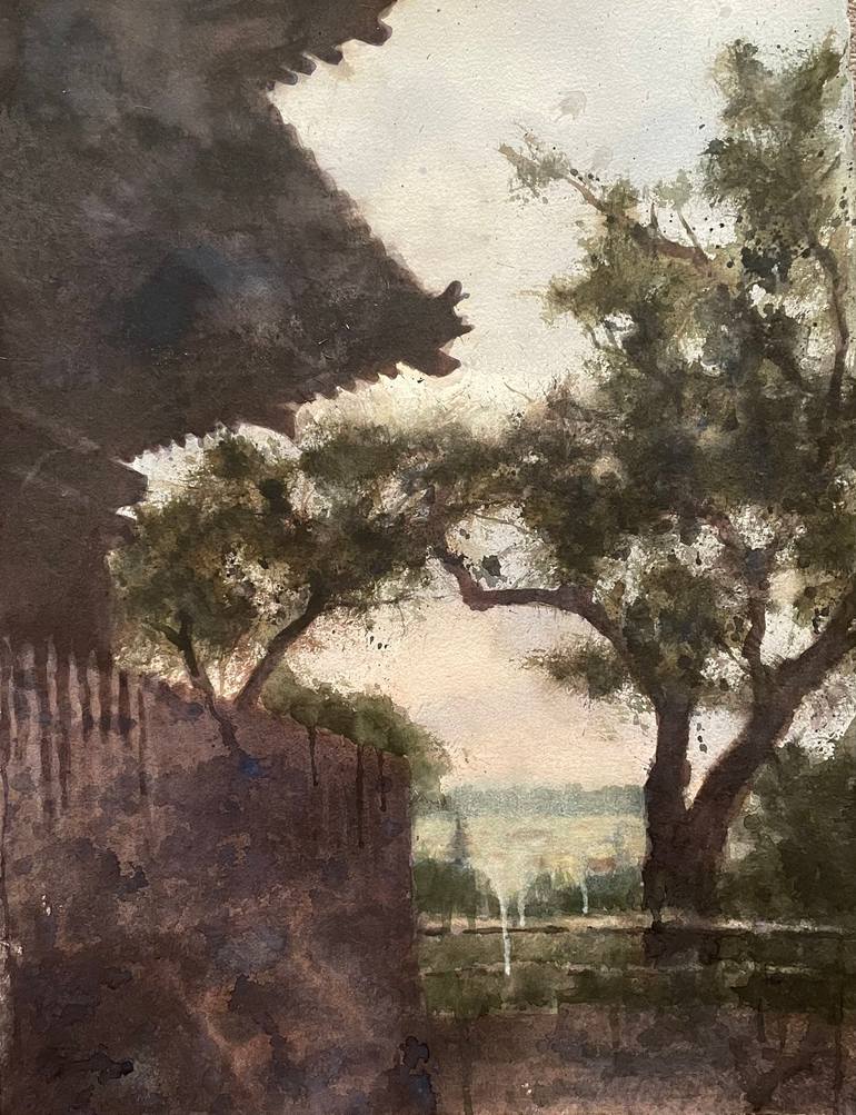 Shikoku Painting by Yoko Wakabayashi | Saatchi Art