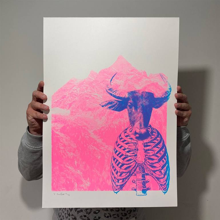 Minotaur Mountain - Limited Edition of 18 Printmaking by Vincent ...