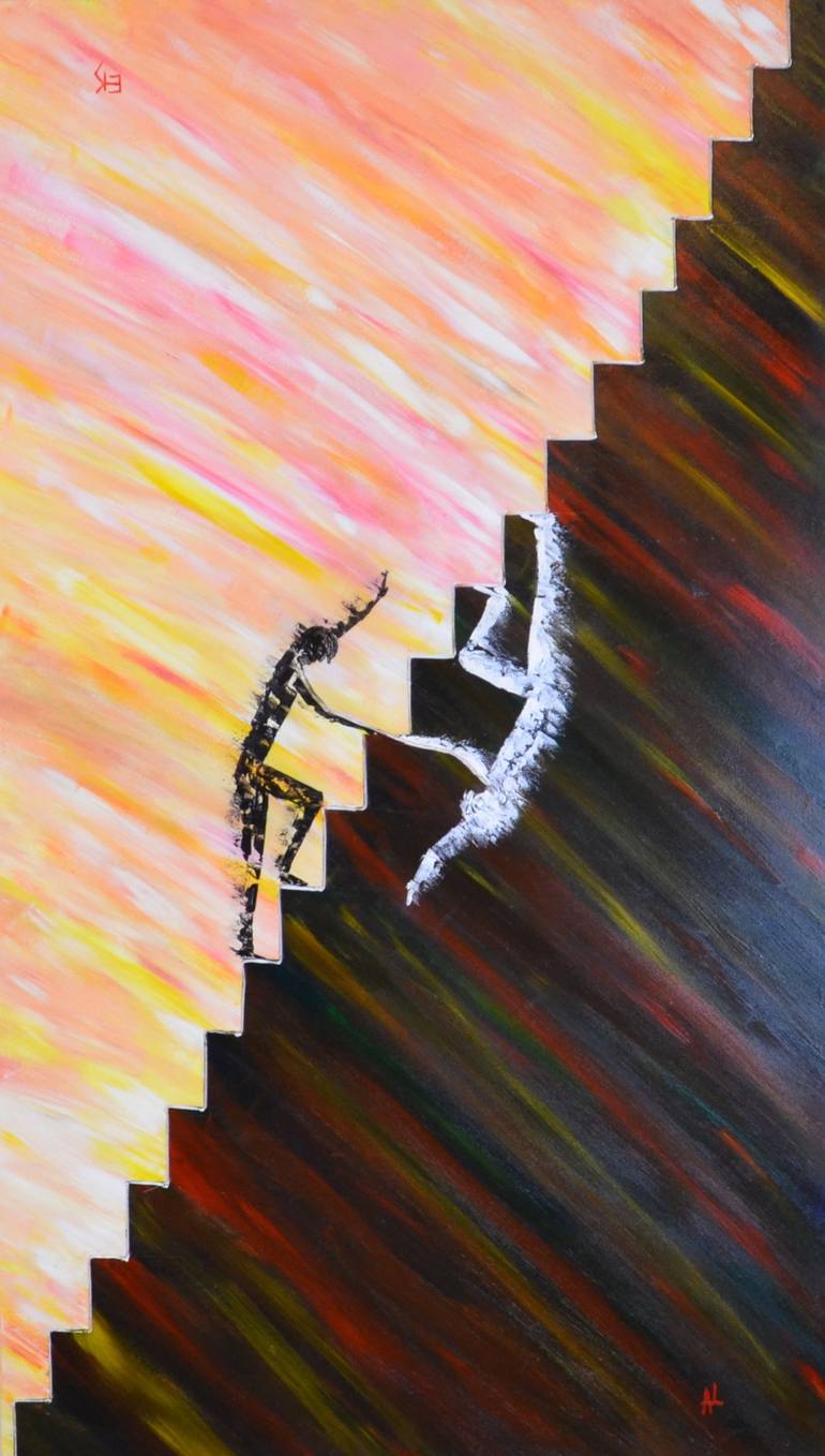 Dualism Painting by Alex Goncharov | Saatchi Art