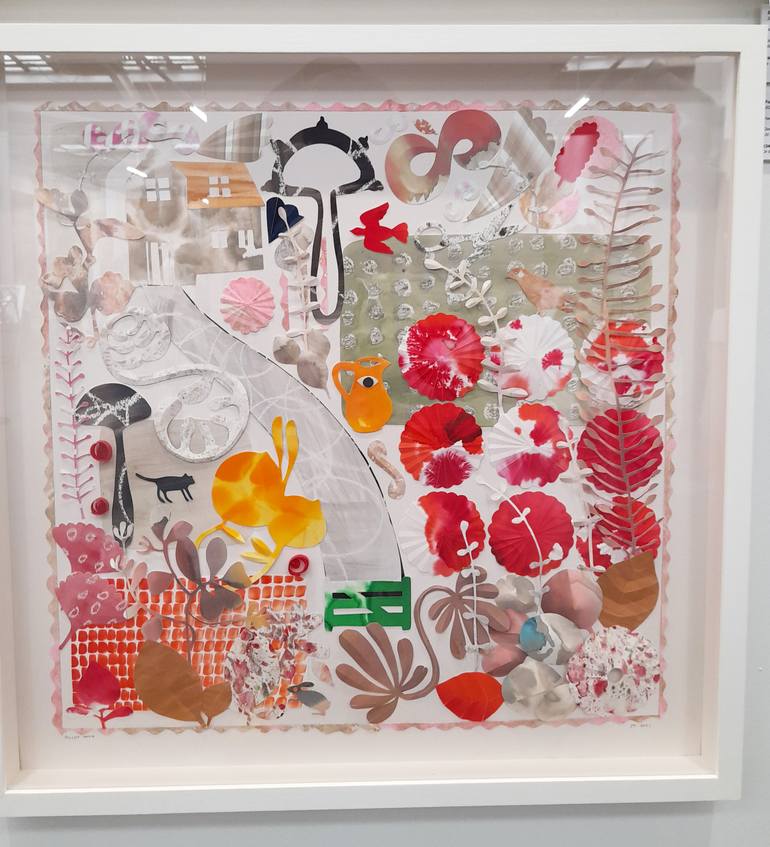 Pollen Path Collage by Lindsay Marsden | Saatchi Art