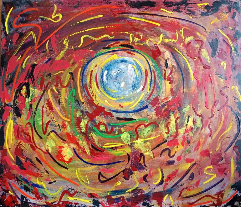 World Painting by Abdul Rafiq | Saatchi Art