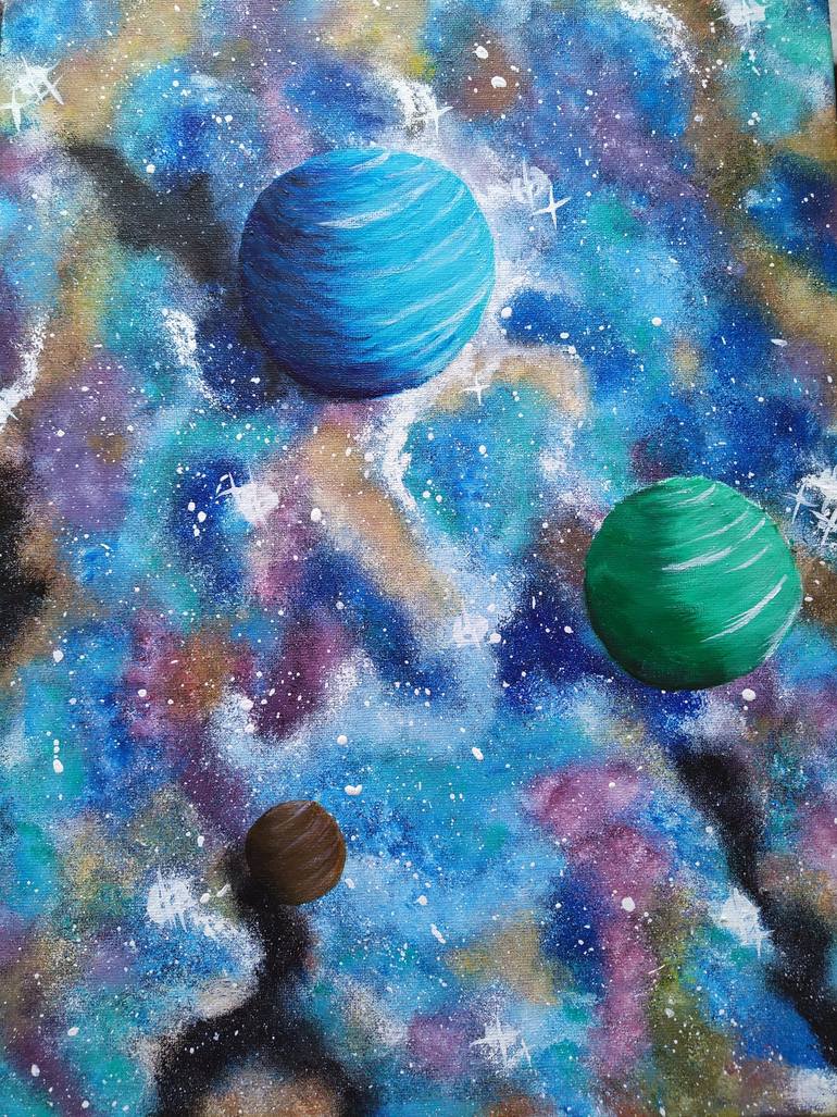 A look up Painting by Goropceanu Daniel | Saatchi Art