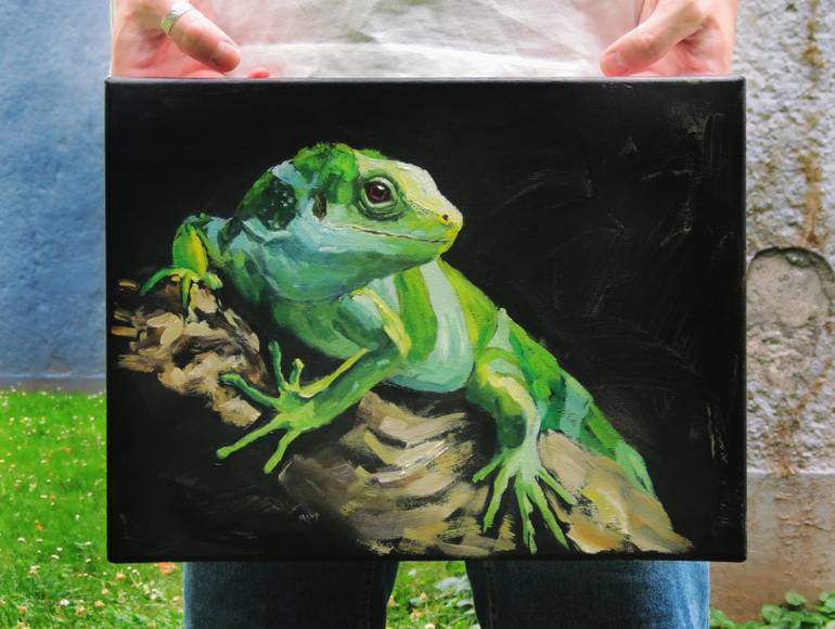 Cold heart Painting by Yelyzaveta Slobodeniuk Elza Slo | Saatchi Art