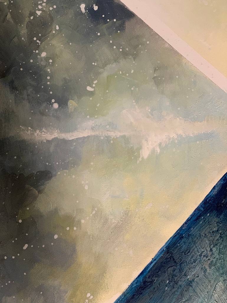 Genesis: Separation light from darkness Painting by Sarit Dekundy ...