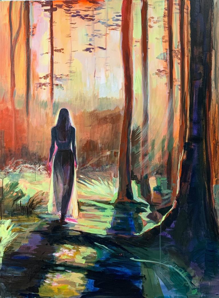 Forward Painting by Sarit Dekundy | Saatchi Art