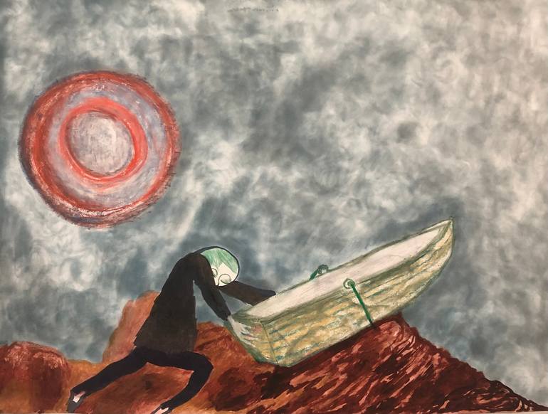 Seas Calling Painting by Eric Remer | Saatchi Art