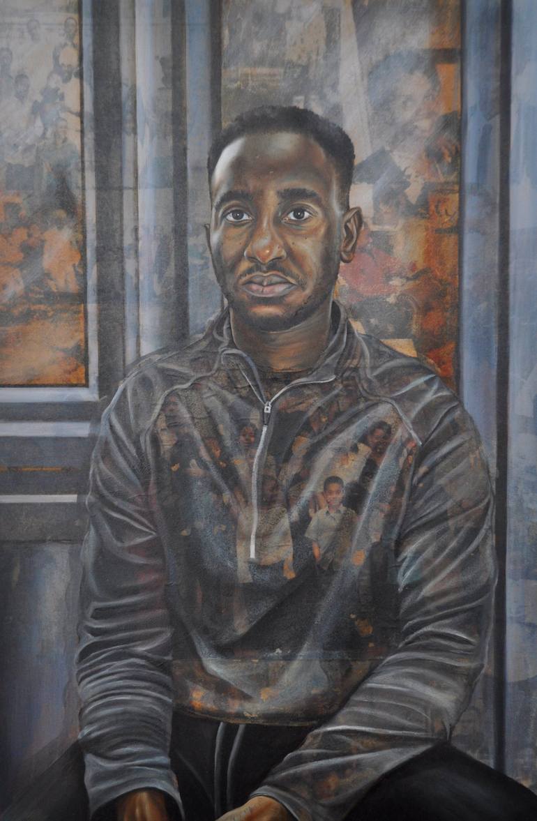 Joshua Ward, Community Painting by Joshua Donkor | Saatchi Art