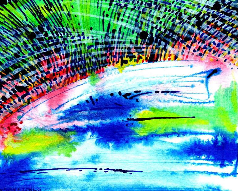 Unbalanced (Energy 949) Painting by Alex Henk | Saatchi Art