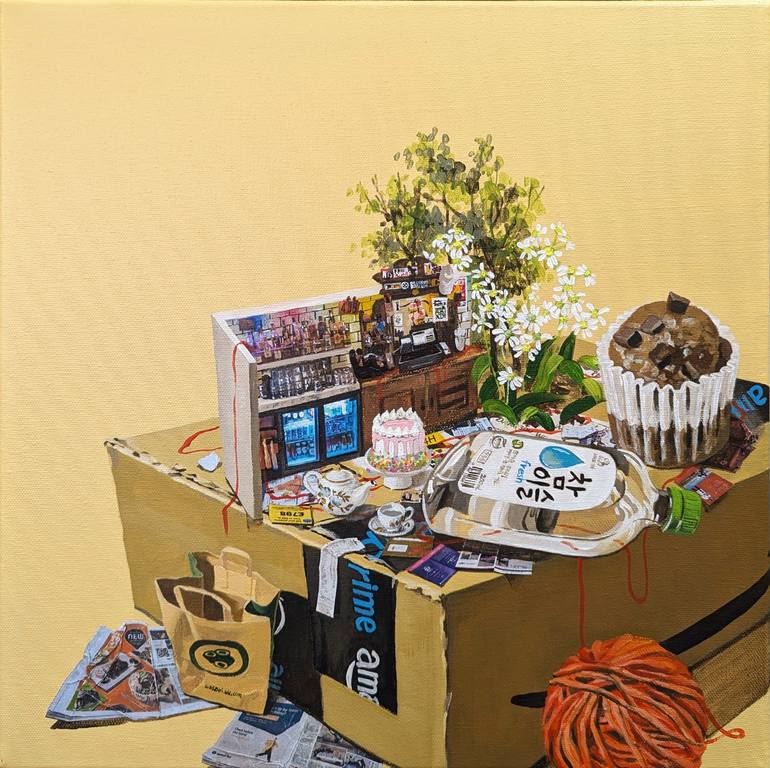 I Can't Find Anything Here (s-1) Painting by Insuk Kwon | Saatchi Art ...