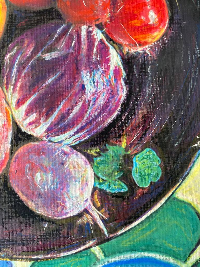 Five a day Painting by Maria Titan | Saatchi Art