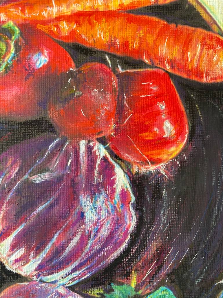 Five a day Painting by Maria Titan | Saatchi Art
