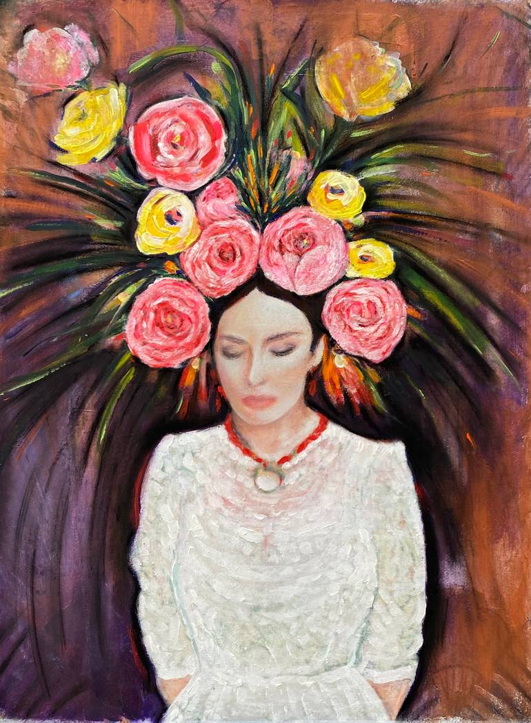 Bride Painting by Maria Titan | Saatchi Art