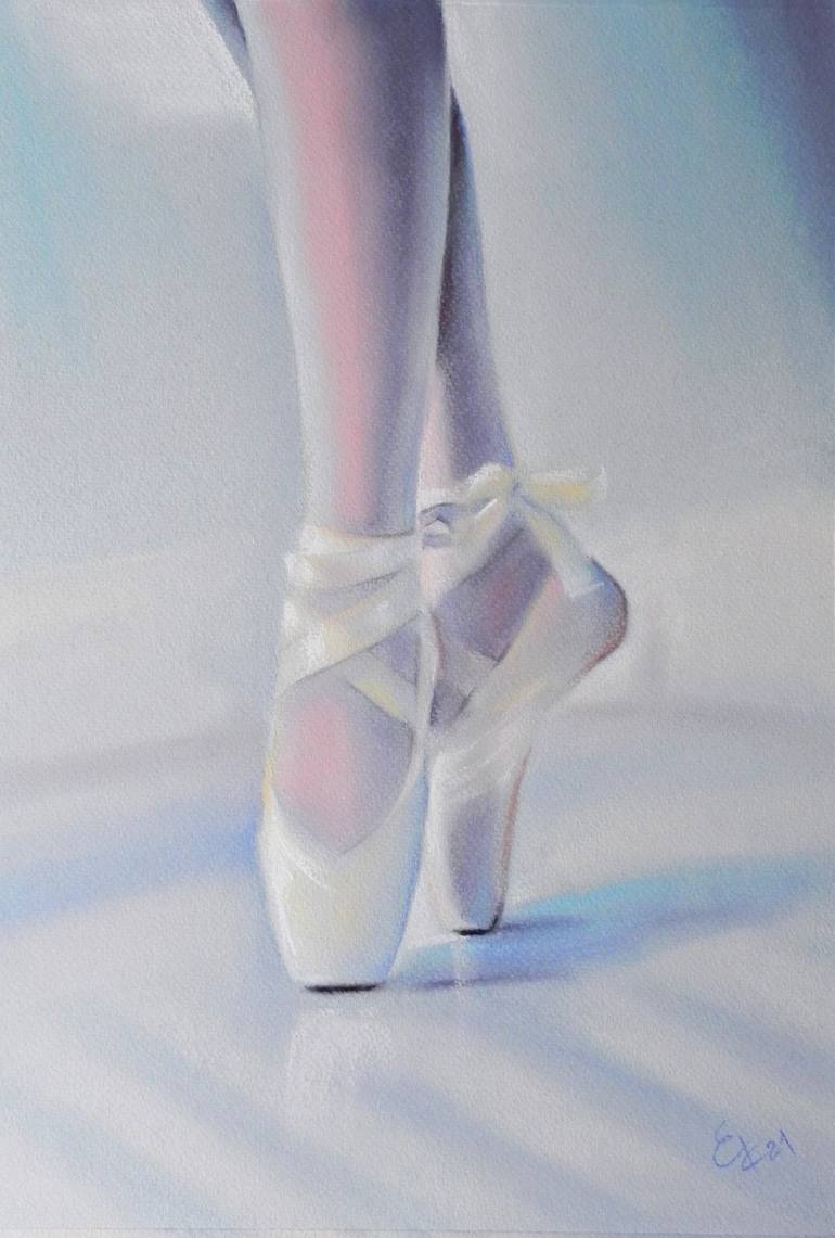 Pointe Painting by Elena Kurnosova | Saatchi Art