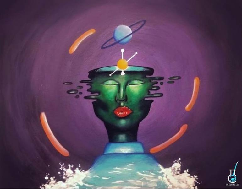 Nova Painting by Cyan Reyes | Saatchi Art