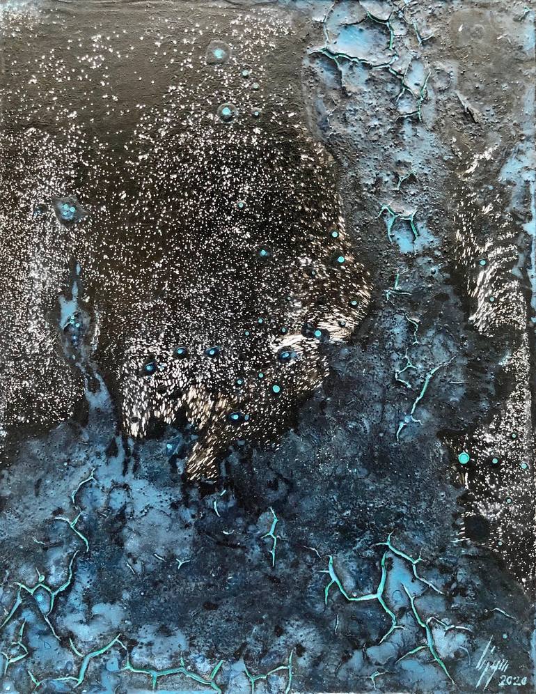 At the night time Painting by Sourena Parhizkar | Saatchi Art