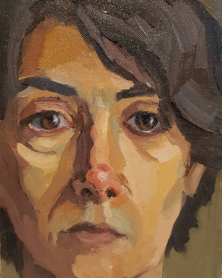 frog eyes Painting by neg kahrizi | Saatchi Art