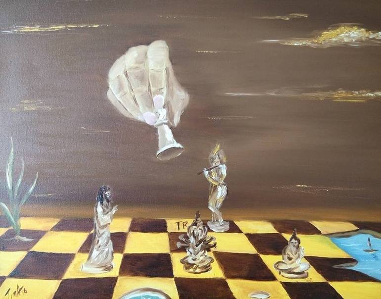 Your move! Painting by Andrii Tymoshenko | Saatchi Art