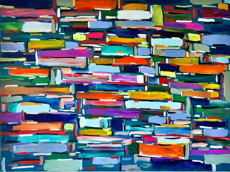 Timeline Painting by Andre Schultz | Saatchi Art