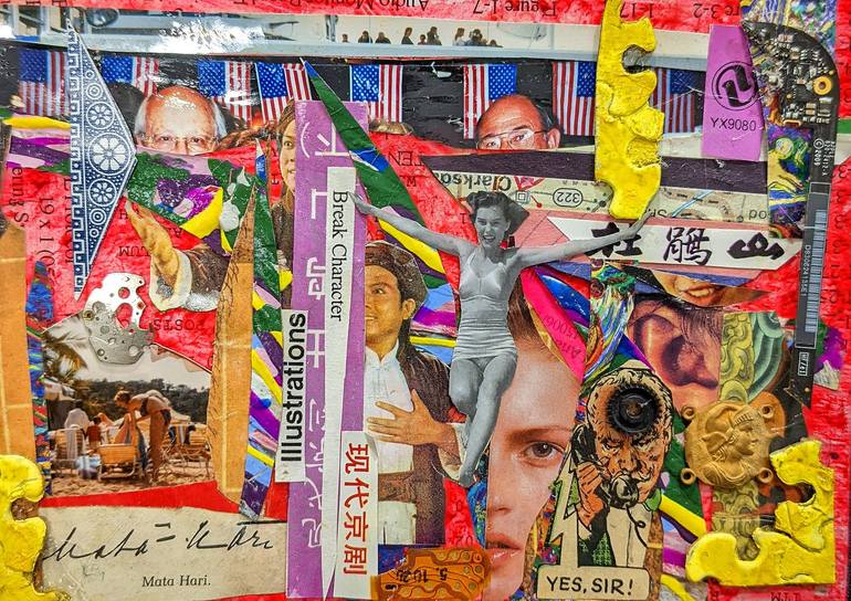 CUMULOSE Collage by Aaron Dunkel | Saatchi Art