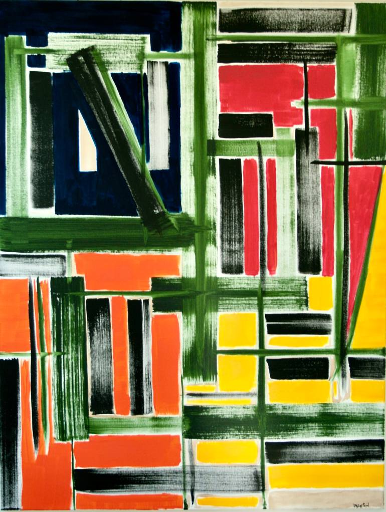 GEO 3 Painting by Philippe Pujol | Saatchi Art